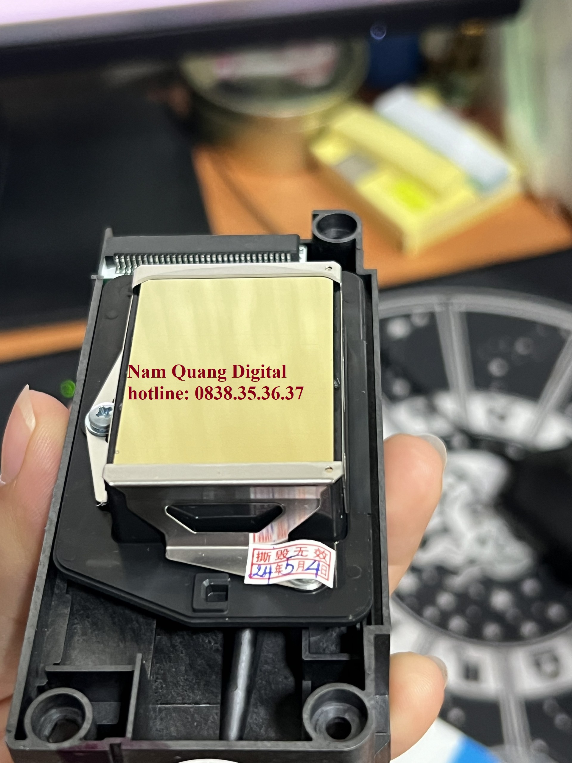 Thay đầu phun dx5 /dx6 chính hãng đế vàng