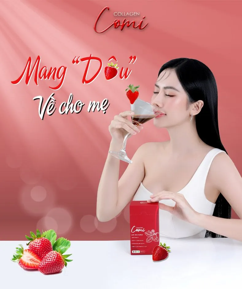 HƯỚNG DẪN CÁCH SỬ DỤNG NƯỚC UỐNG COLLAGEN COMI HÚT NÁM TRẮNG DA