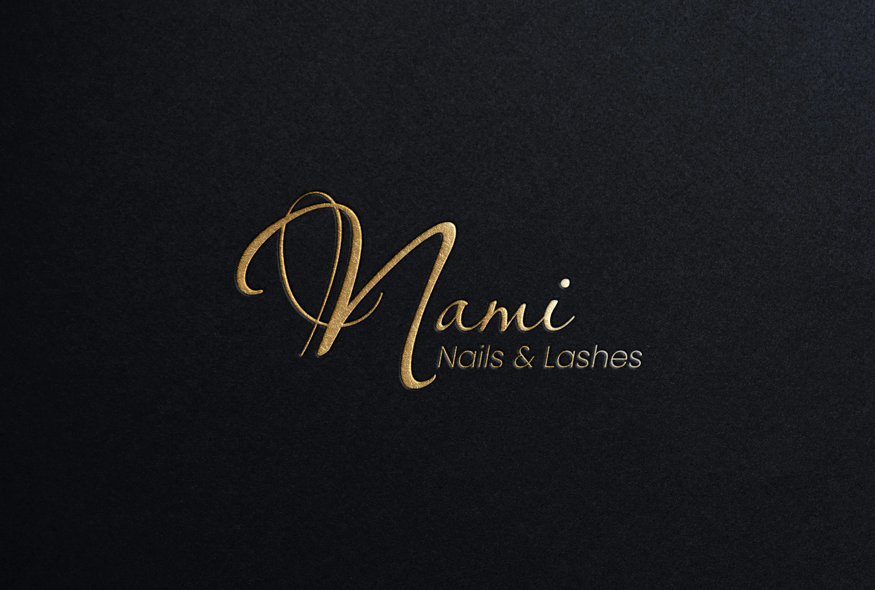 Thiết kế logo Nami Nails and Lashes