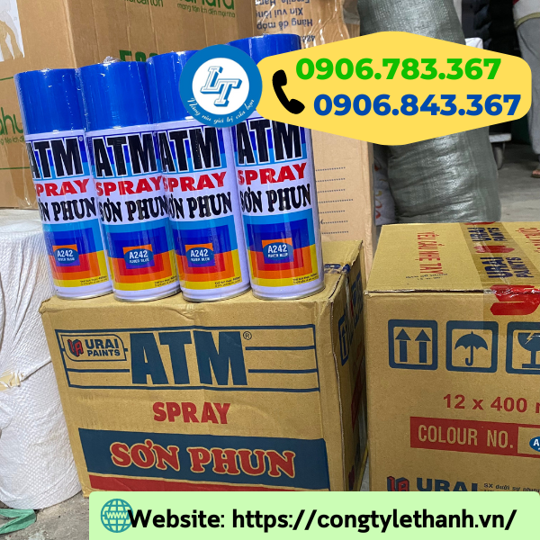 GIÁ SƠN PHUN XỊT ATM BÁN SỈ THEO 1 THÙNG