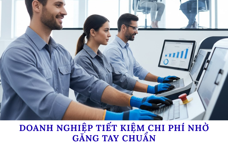Doanh nghiệp tiết kiệm chi phí nhờ găng tay chuẩn