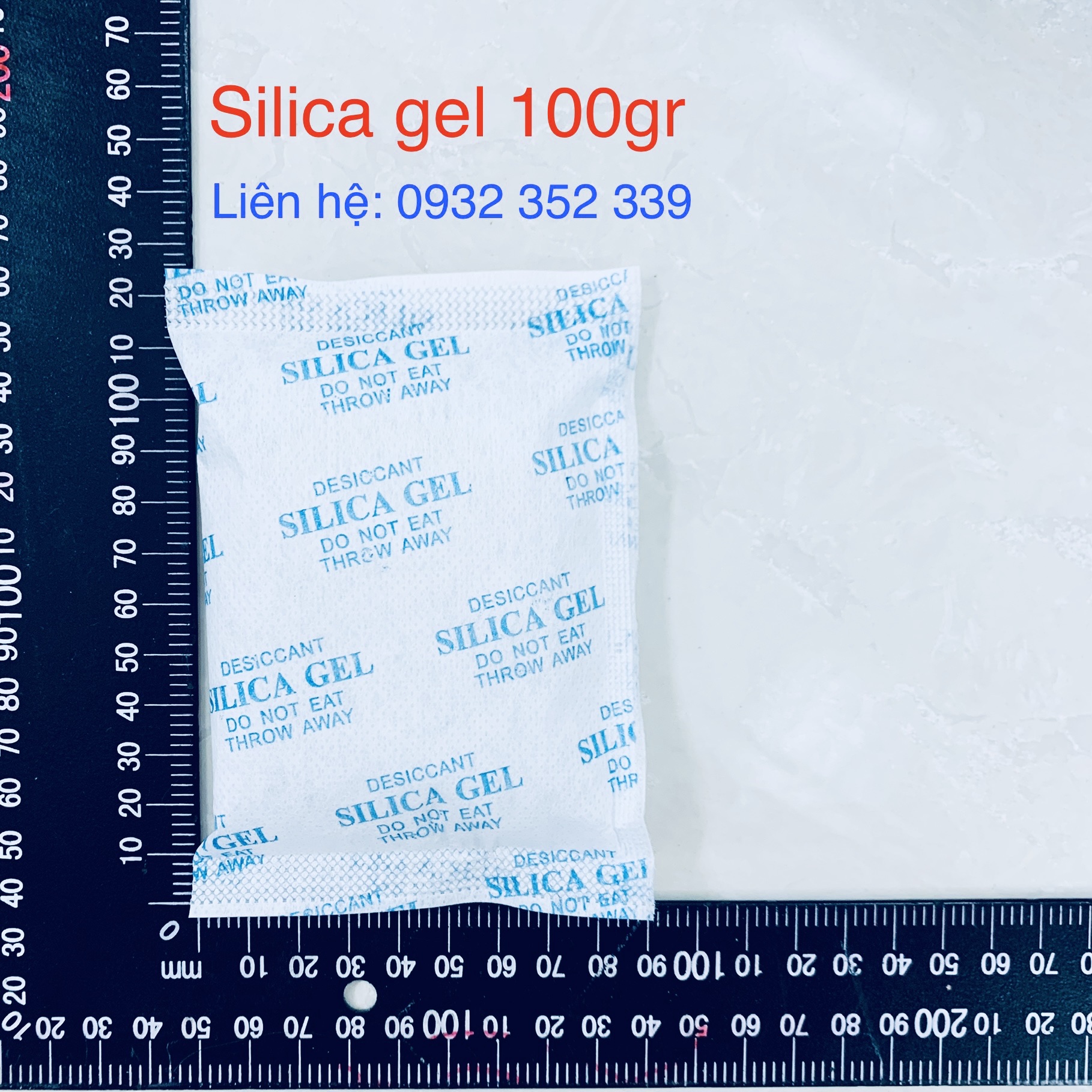 GÓI HÚT ẨM SILICA GEL 100GR