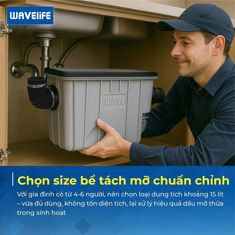 Bể tách dầu mỡ Wavekit – Giải pháp tối ưu nhập khẩu Thái Lan