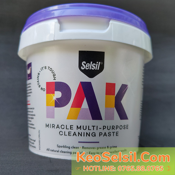 Kem Tẩy Đa Năng Nhà Bếp Selsil Pak Hũ 500gr