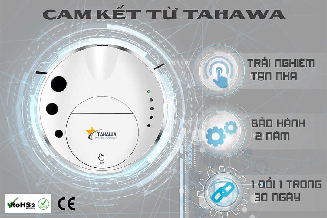 Robot hút bụi Nhật Bản cao cấp Tahawa TH-06i