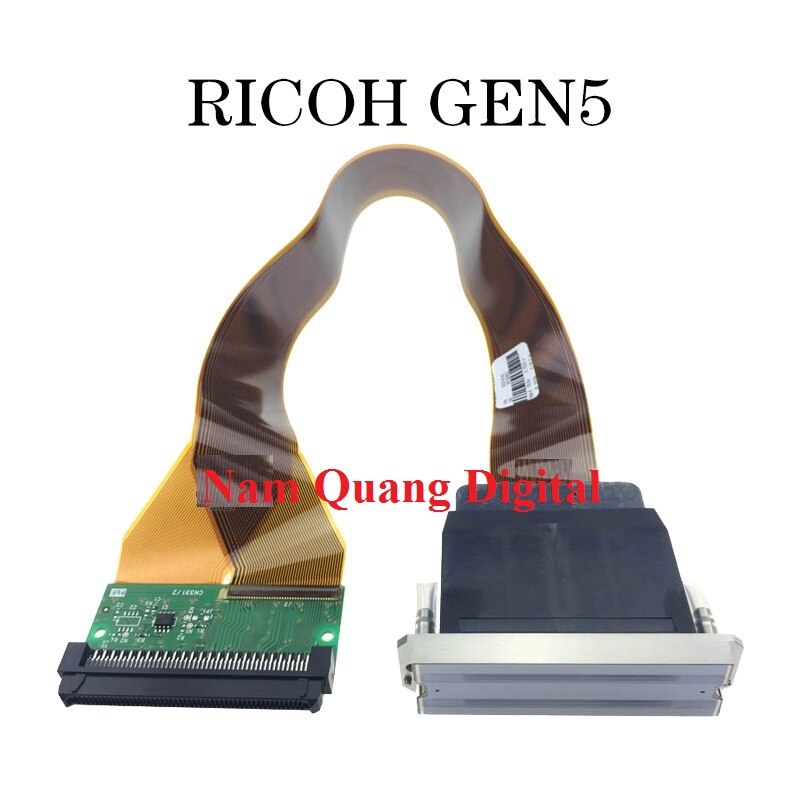 Đầu phun ricoh gen 5 chính hãng cho máy in UV giá tốt