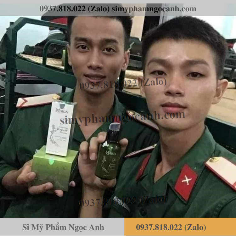 Serum Tái Tạo Da Nhân Sâm Mq skin Chính Hãng