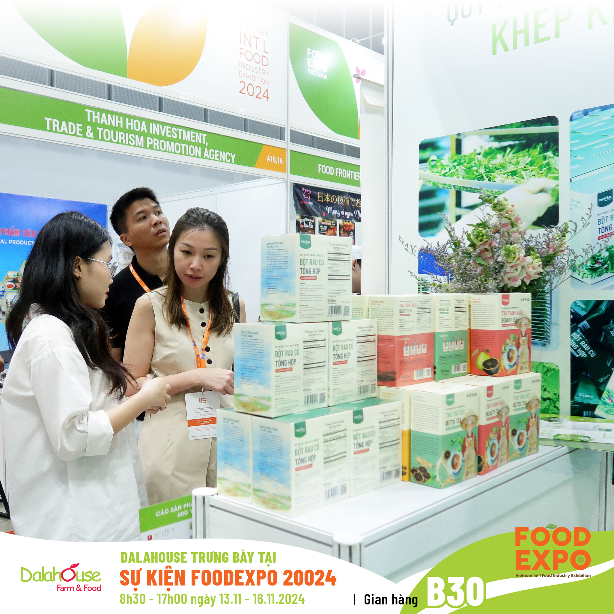 Dalahouse Tham Gia Triển Lãm Quốc Tế Ngành Công Nghiệp Thực Phẩm Việt Nam Foodexpo 2024