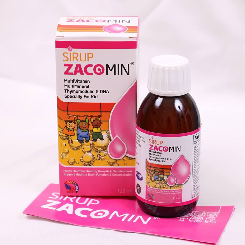 Immune-boosting Zacomin syrup - comprehensive physical and brain ...