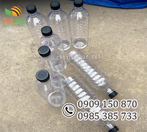 Chai nhựa đựng mật ong 1 lít dày, cứng cáp giá sỉ rẻ, uy tín