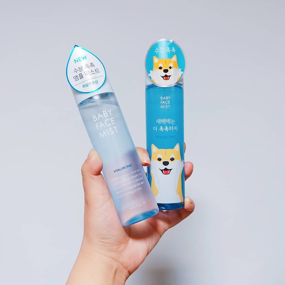 Xịt Khoáng Aritaum Baby Face Mist 130ml