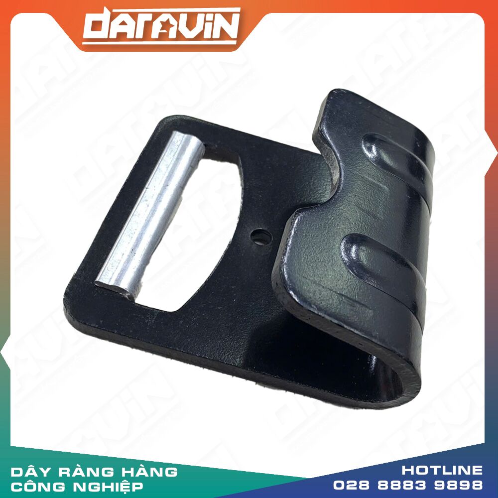 Flat Hook - Black Zinc Coated