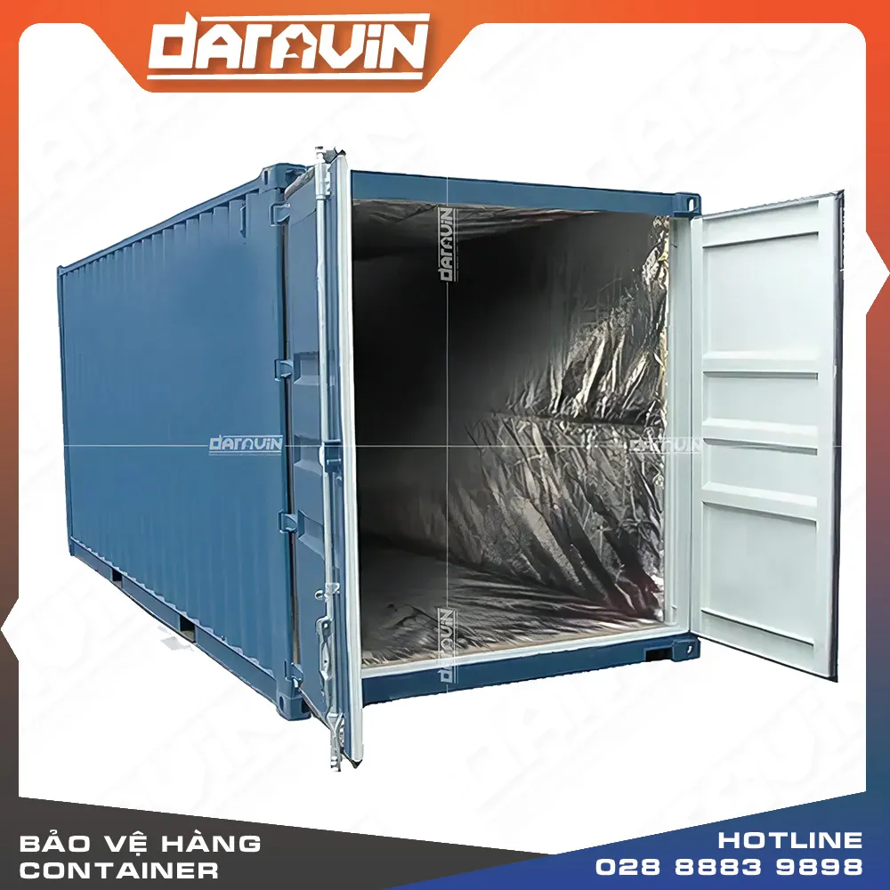 Bạt phủ cách nhiệt Container