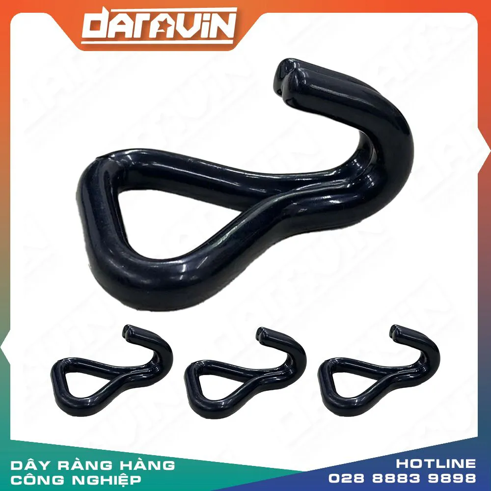 J Hook - 50mm width Plastic Coated