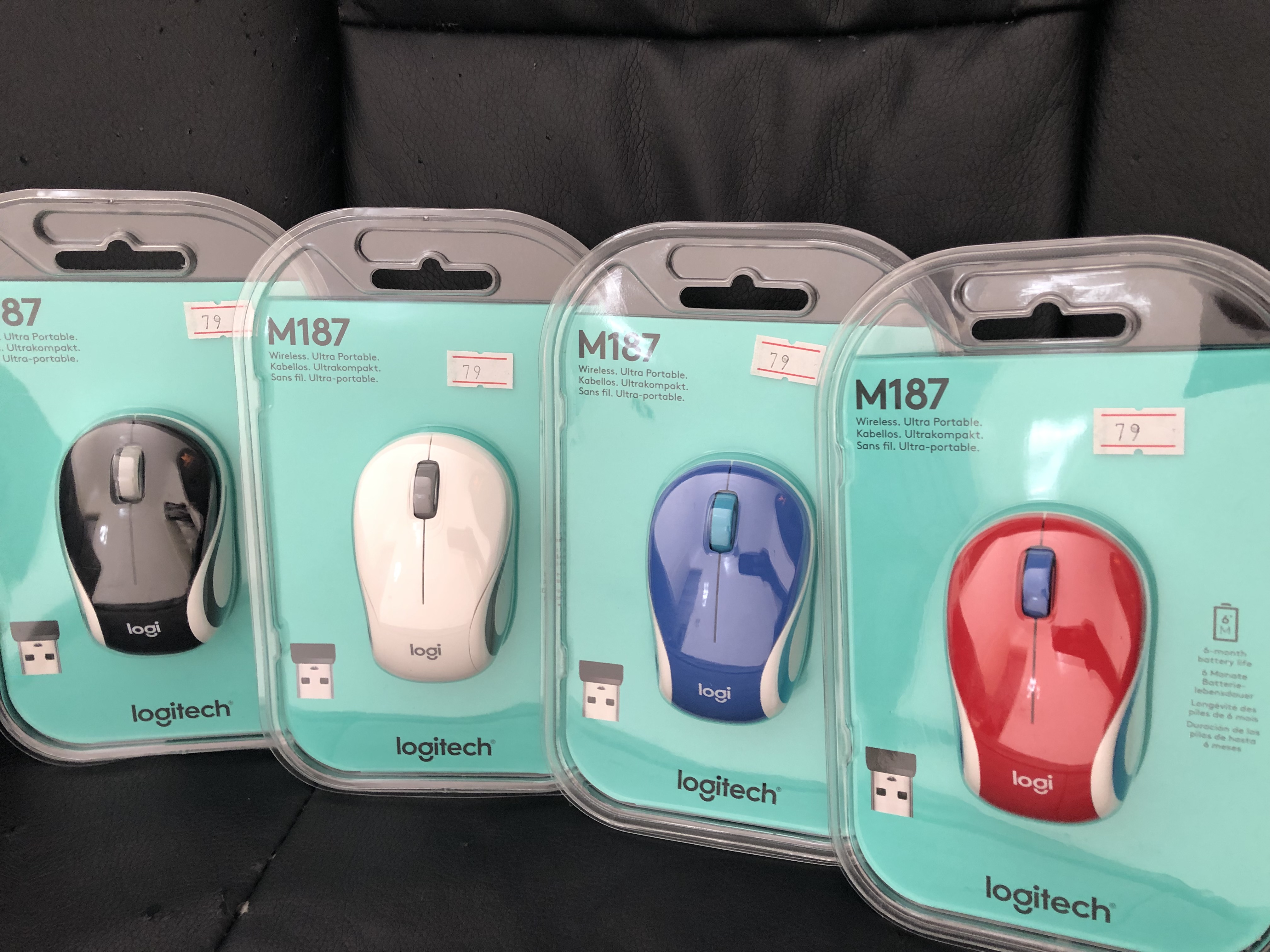 Chuột không dây Logitech M187 chính hãng