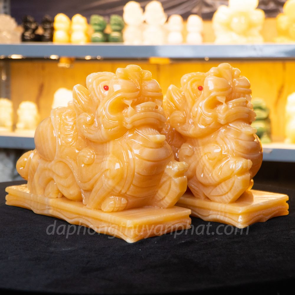 Tì Hưu Hoàng Long Vàng 25cm