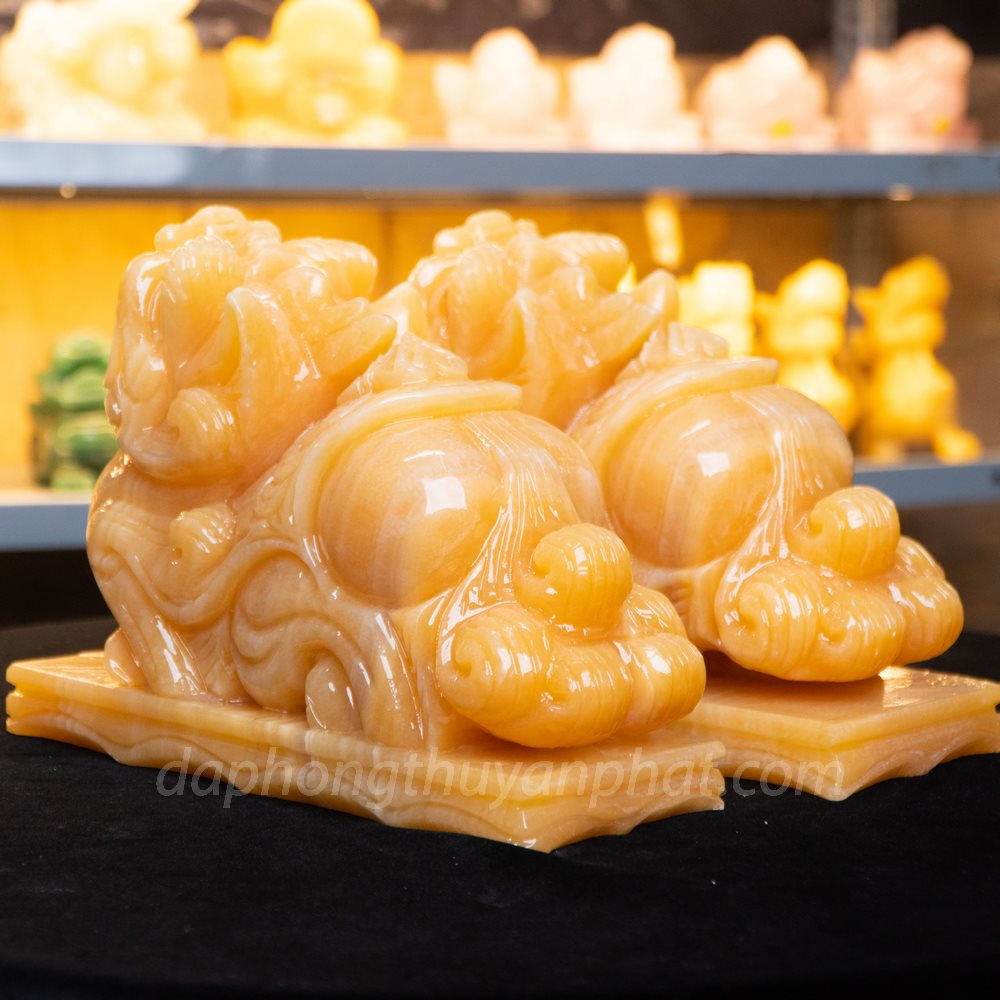 Tì Hưu Hoàng Long Vàng 25cm