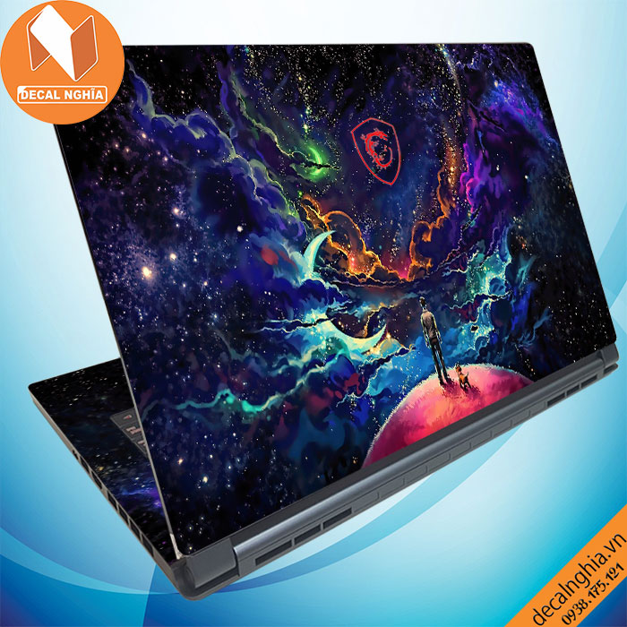Aluminum skin dán laptop MSI Stealth 15m