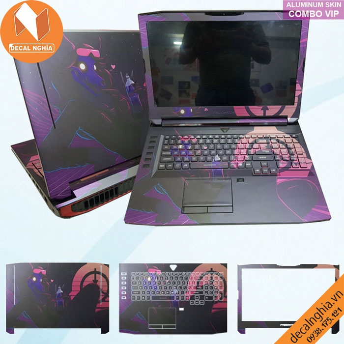 Aluminum skin dán laptop Acer Predator 17X