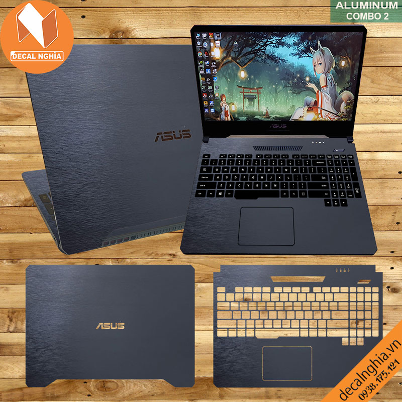 Aluminum dán laptop Asus FX705