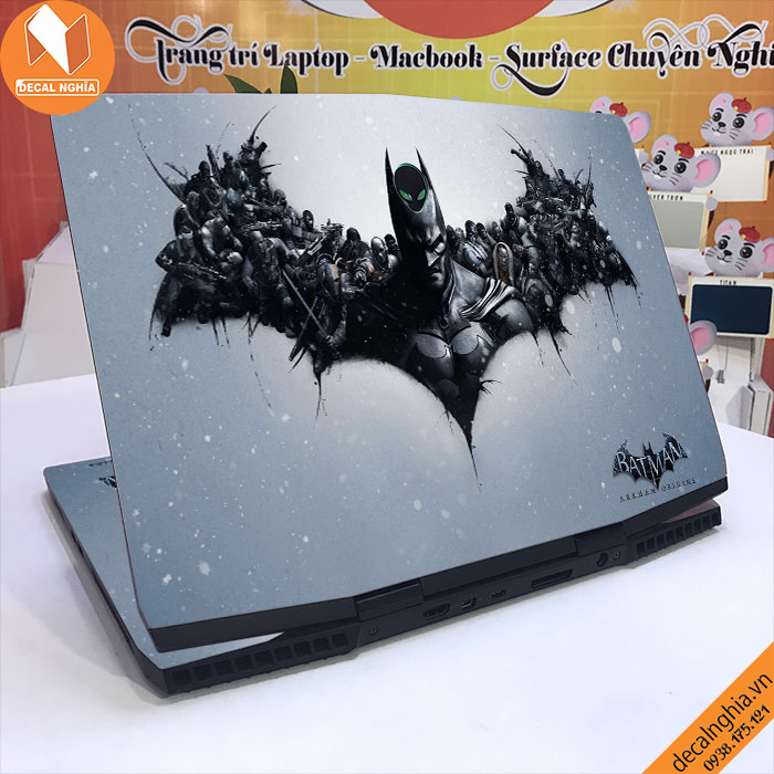 Aluminum Skin dán Laptop Alienware M17