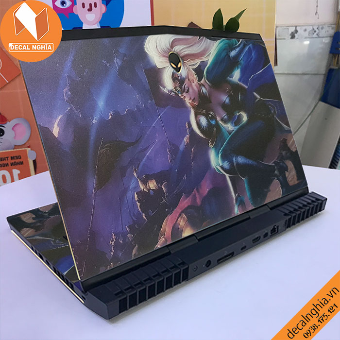 Aluminum Skin dán Laptop Alienware 15R4