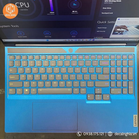 Dán bàn phím laptop ĐẸP - ĐỘC - LẠ chắc chắn bạn chưa thấy ở đâu
