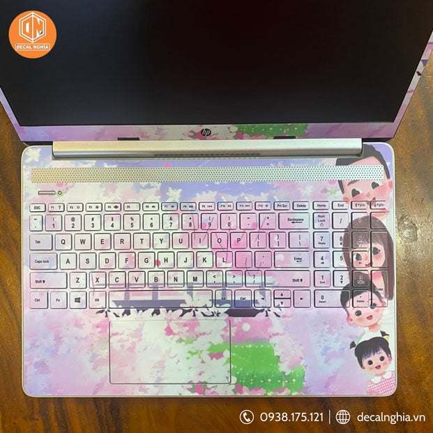 Dán bàn phím laptop ĐẸP - ĐỘC - LẠ chắc chắn bạn chưa thấy ở đâu