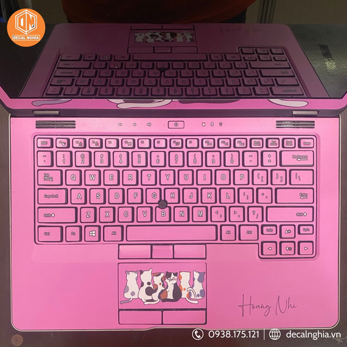 Dán bàn phím laptop ĐẸP - ĐỘC - LẠ chắc chắn bạn chưa thấy ở đâu