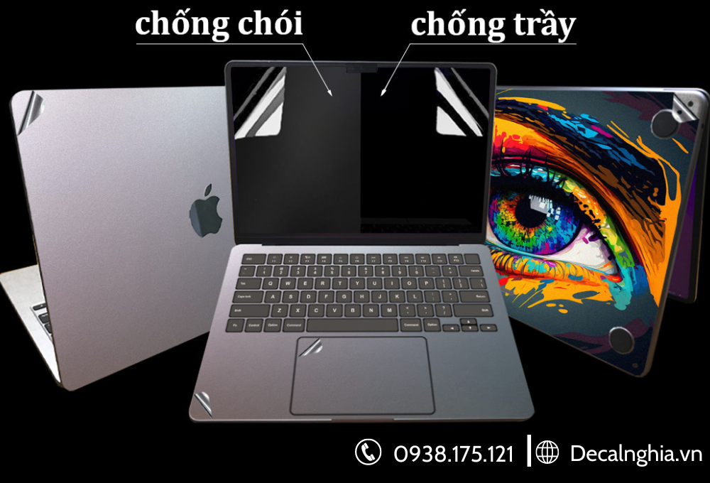 Xu hướng dán decal macbook 2024! Tinh tế - Sang trọng