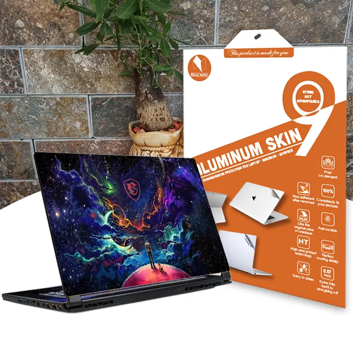 Aluminum skin dán laptop MSI GS75