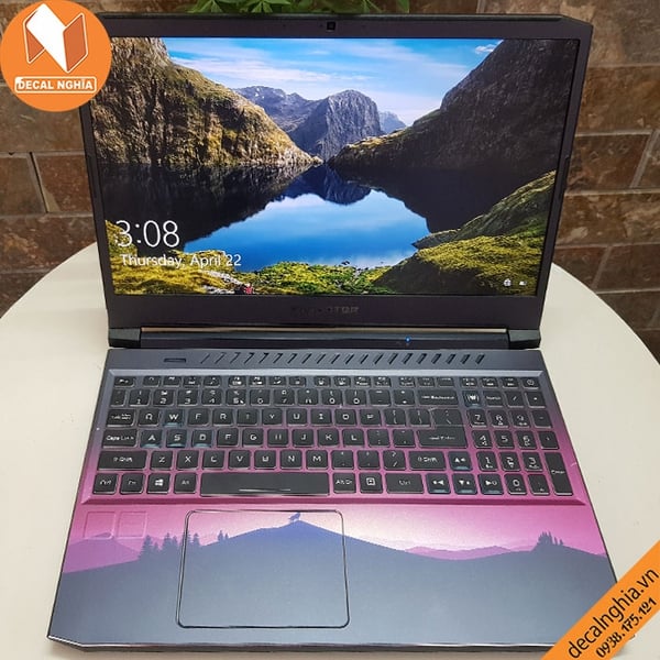 100 mẫu dán laptop Gaming Gear - Đánh Thức Chiến Binh Trong Bạn.