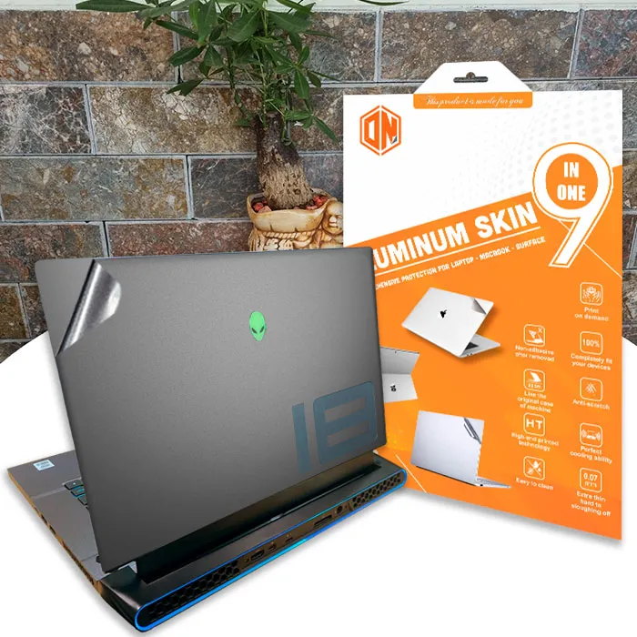 Aluminum dán Laptop Alienware M18