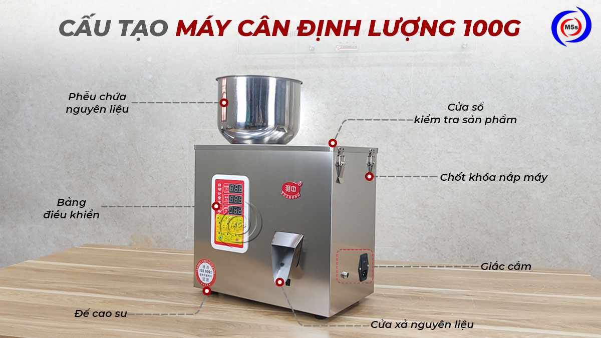 Máy cân định lượng mini 1g - 100g chất lượng