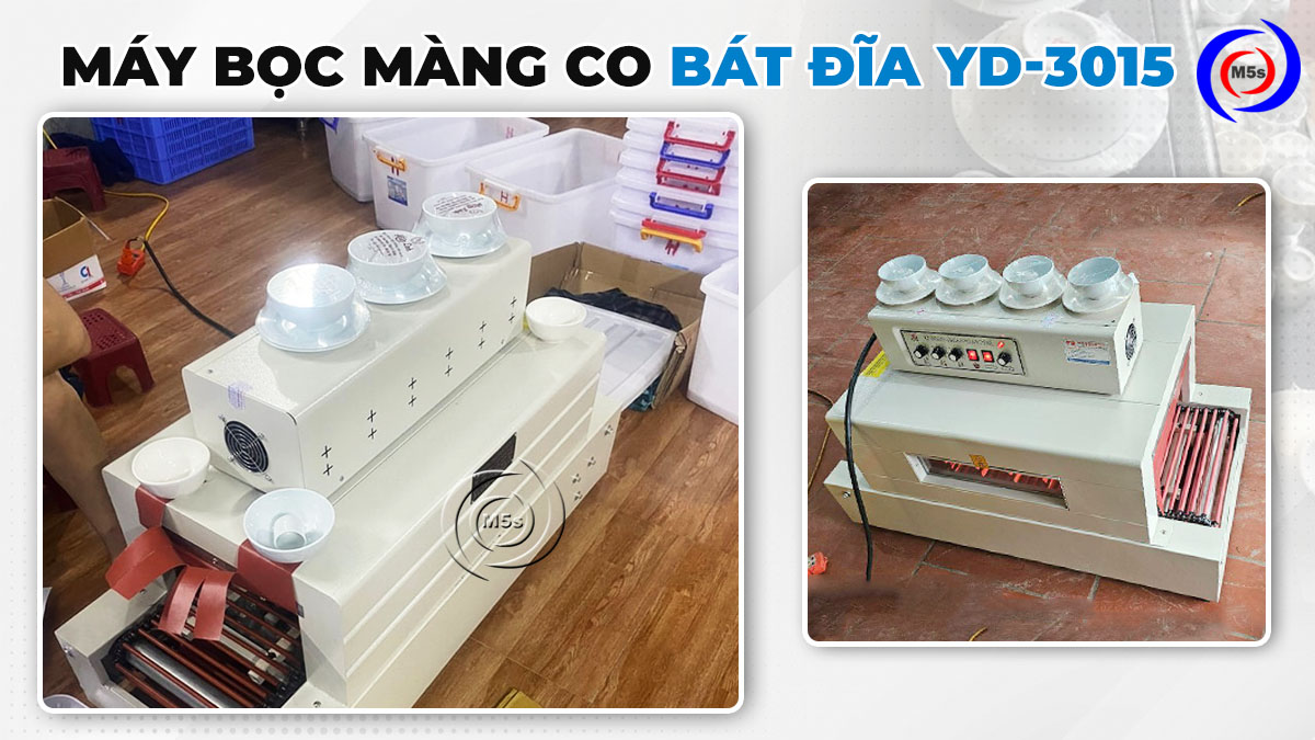 Top 3 máy bọc màng co bát đĩa loại tốt, được ưa chuộng nhất