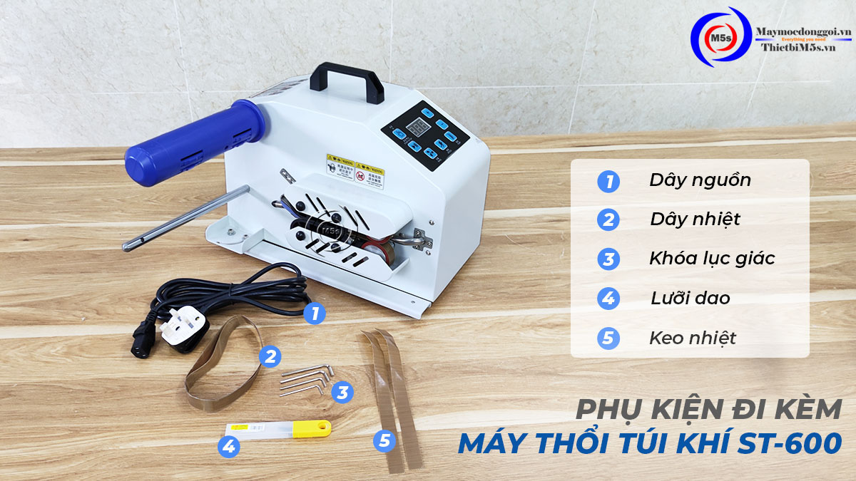 Máy thổi túi khí chèn hàng tự động ST-600 chính hãng