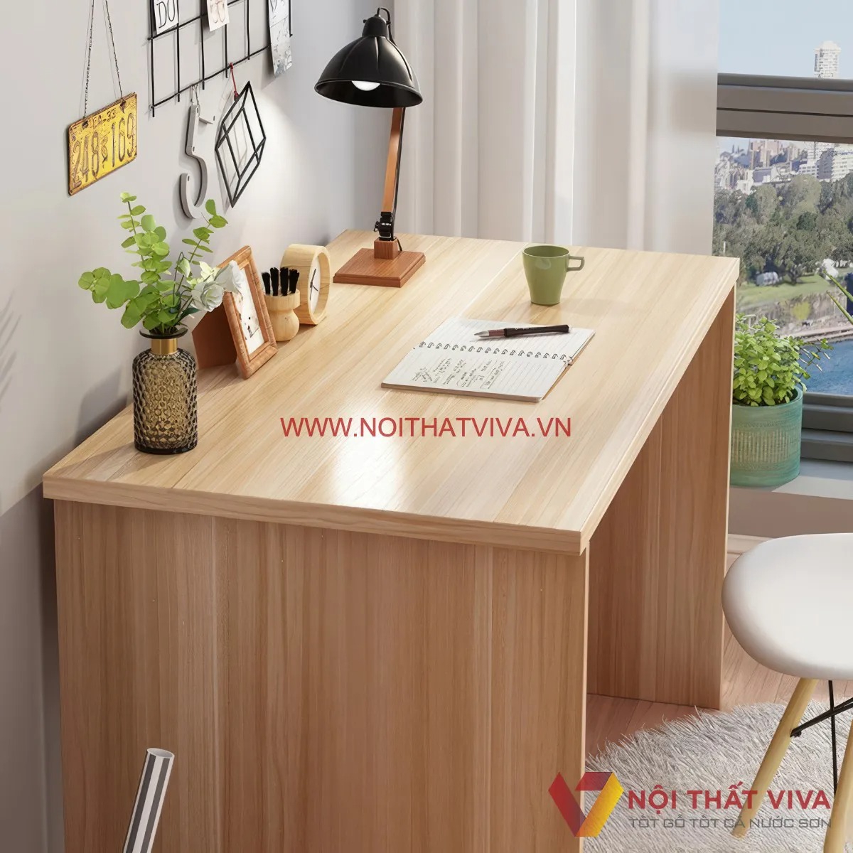 10+ Mẫu bàn học cho học sinh cấp 3 đẹp, hiện đại và tiện lợi nhất 2025