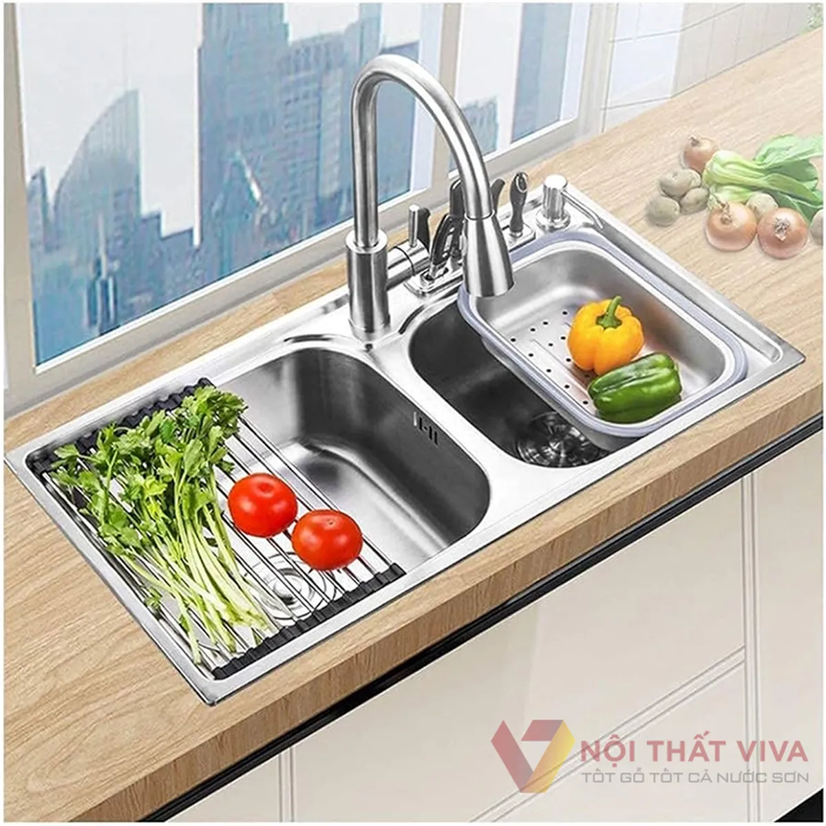 20+ Chậu Rửa Bát 2 Hố Chính Hãng | Giá Tốt 01/2026, Hỗ Trợ Trả Góp 0%