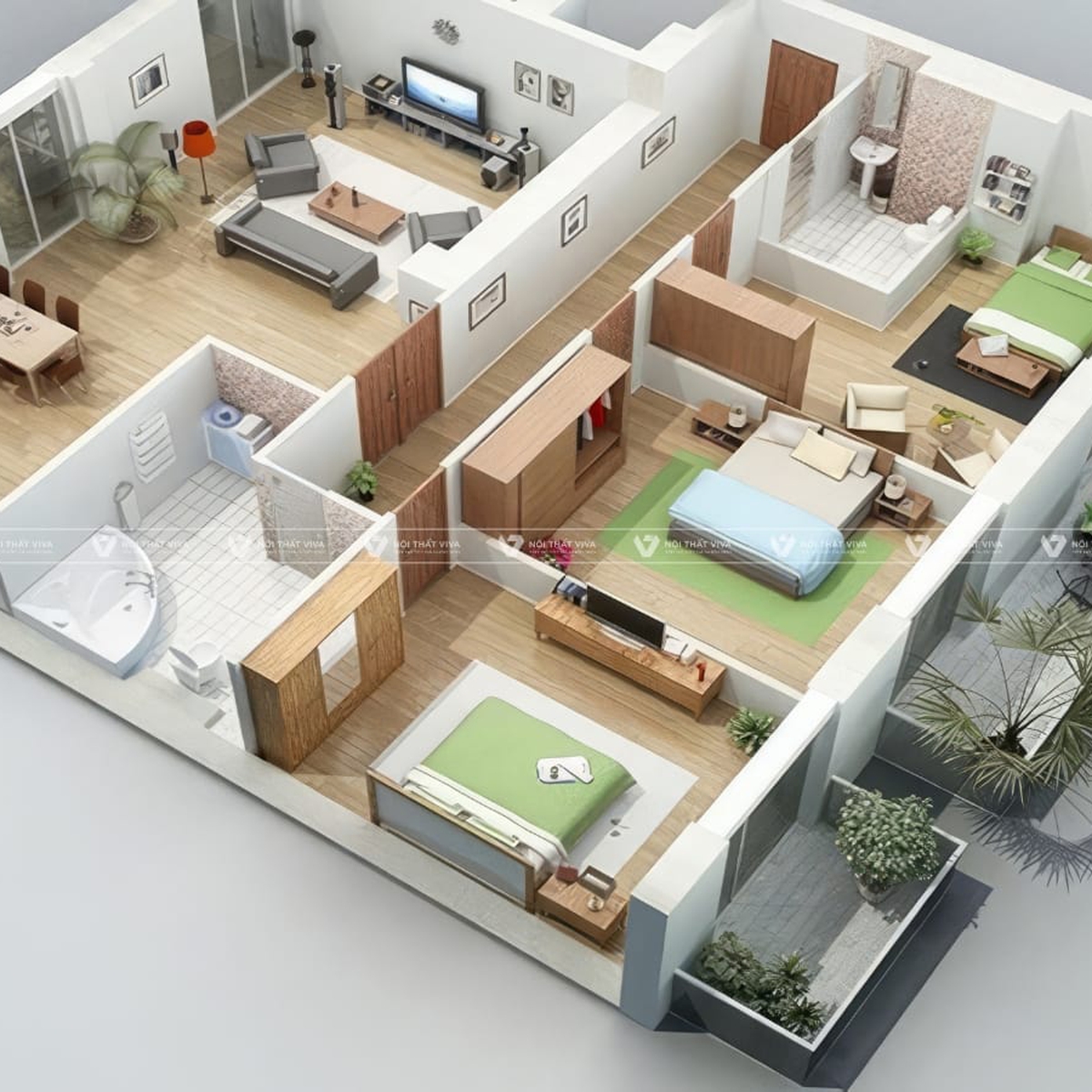 Top 20+ Cách trang trí nhà cấp 4 cũ đẹp, tiết kiệm chi phí nhất