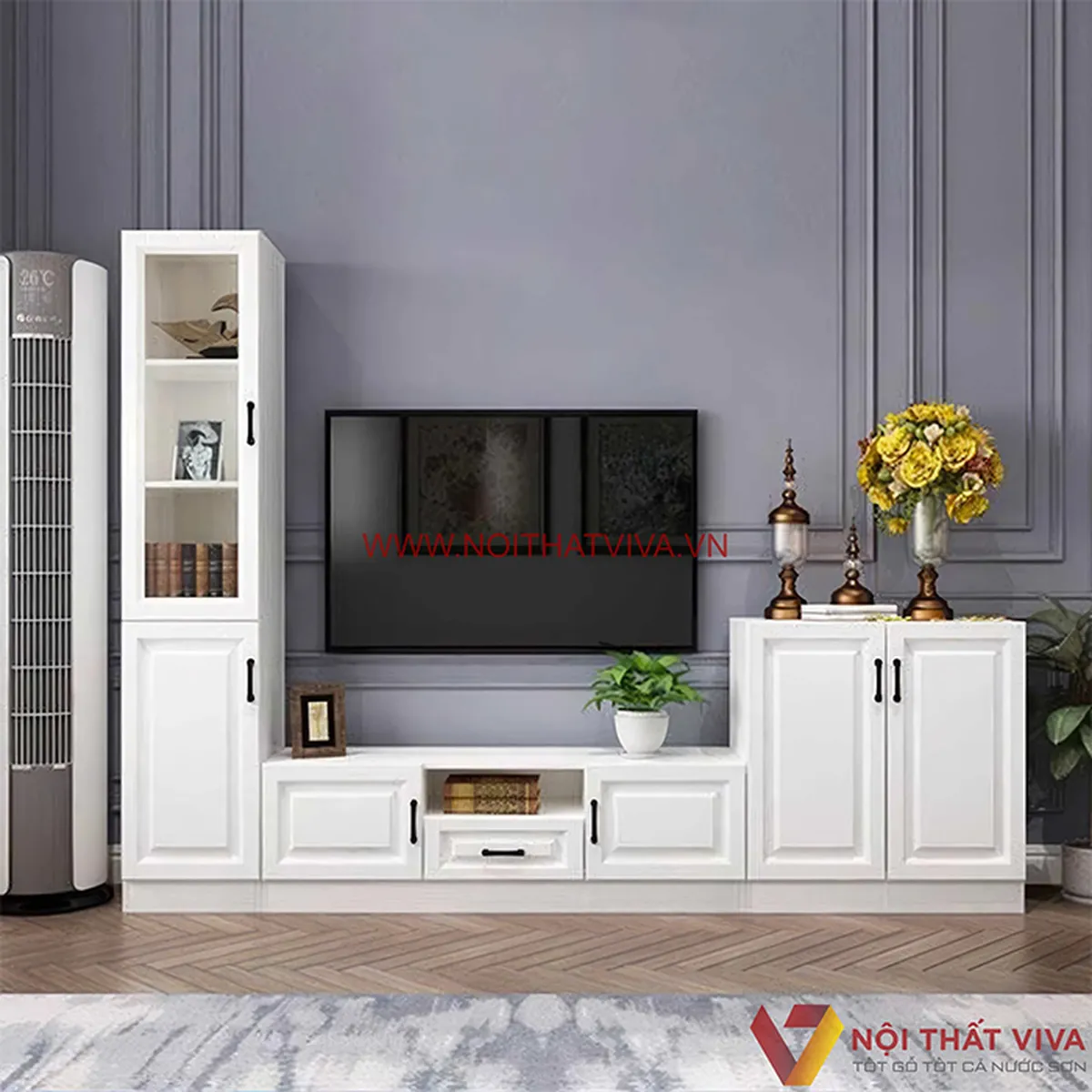 30+ Tủ Tivi Gỗ Phòng Khách Đẹp Hiện Đại | Giá Tốt 10/2025, Trả Góp 0%