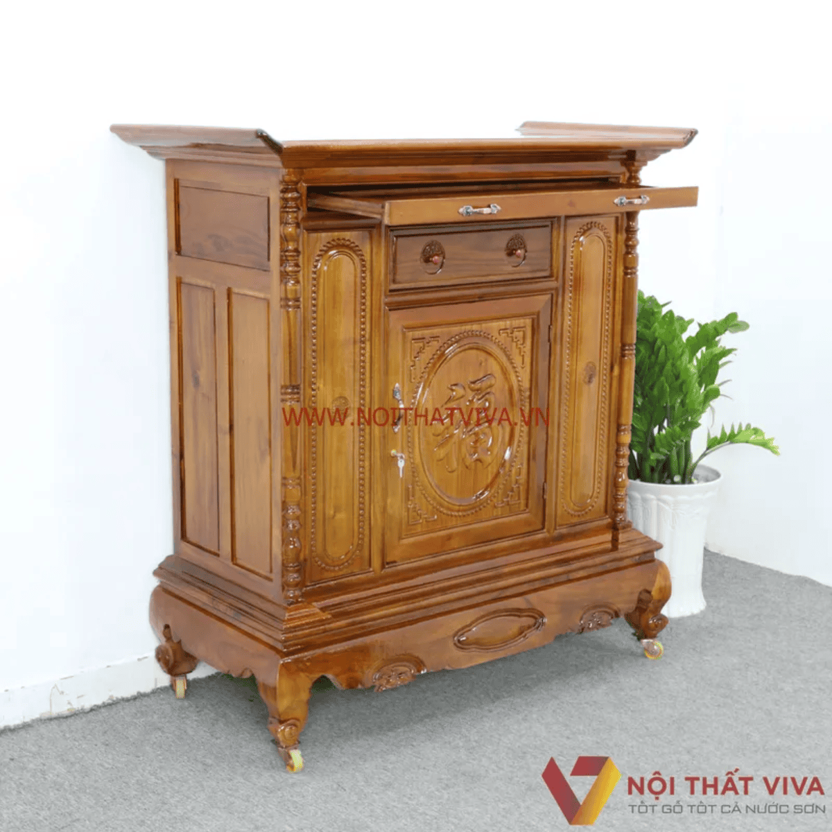 5+ mẫu bàn tủ thờ đẹp, chất lượng, hợp phong thủy 2024