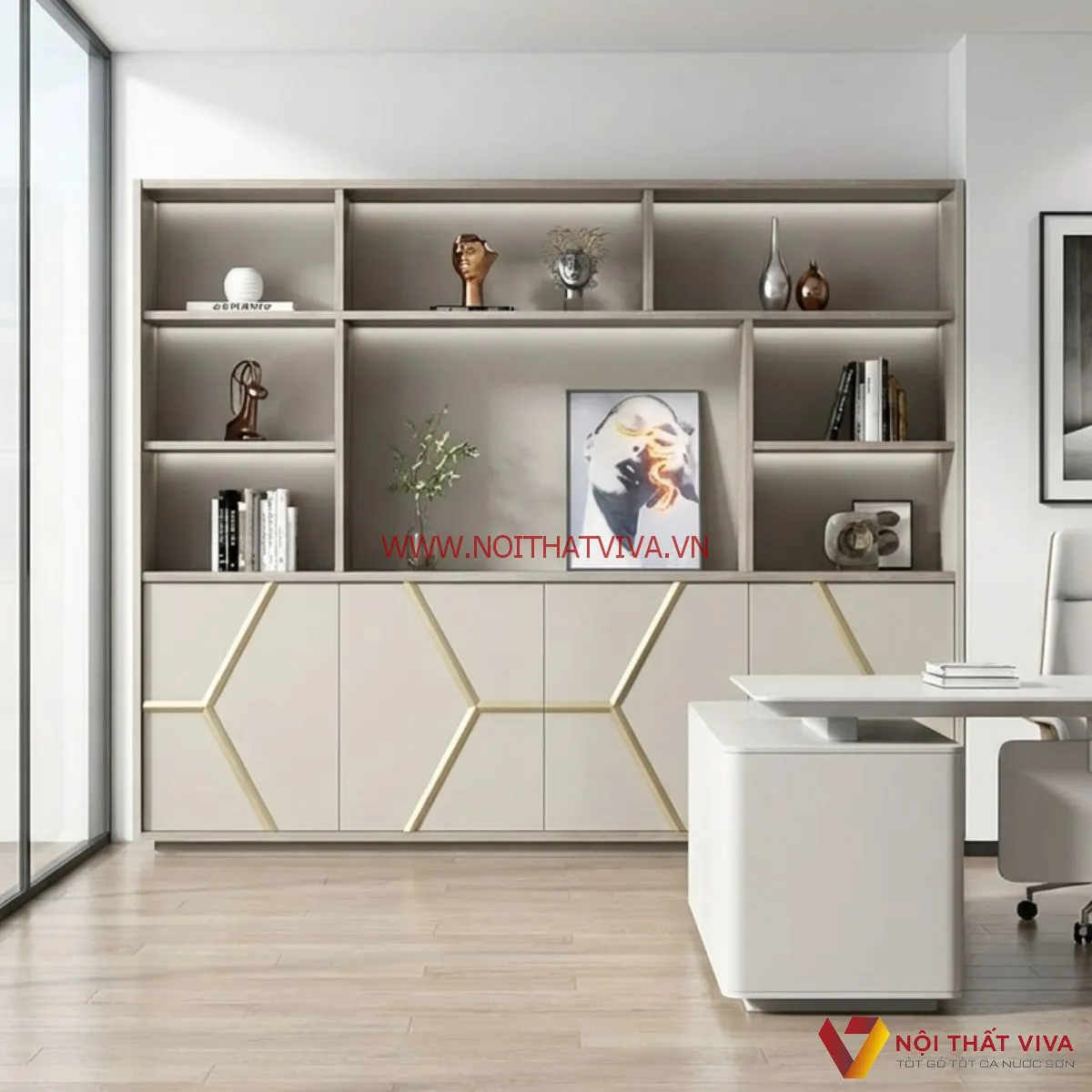 Tủ Hồ Sơ Văn Phòng Màu Trắng Tinh Tế Giá Rẻ Chất Lượng Cao