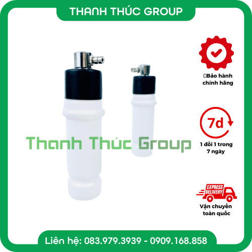 Bình phun sương của máy 5 in 1, máy hút mụn phun sương sử dụng trong spa, thẩm mỹ viện