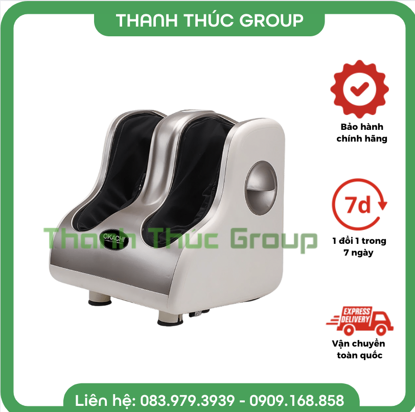 Máy massage chân Nhật Bản OKACHI JP-820