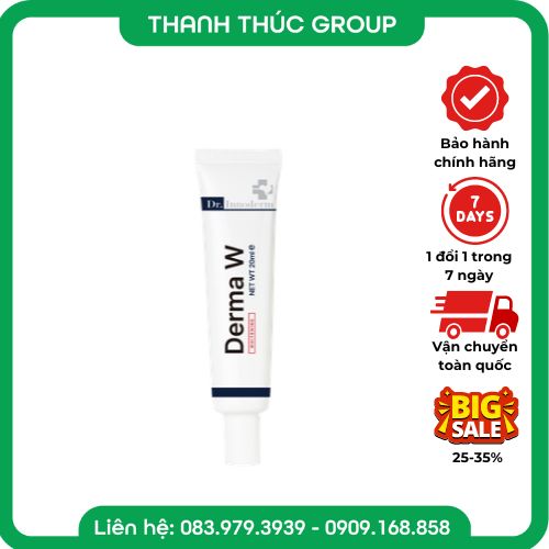 Kem Trị Nám - Trắng Da Derma W