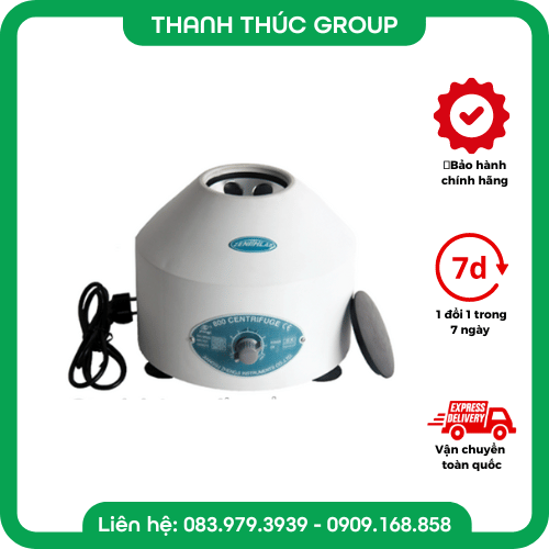 Máy ly tâm 6 ống x 20ml, 4000 vòng/phút Zenith Lab LC-04R - LT064