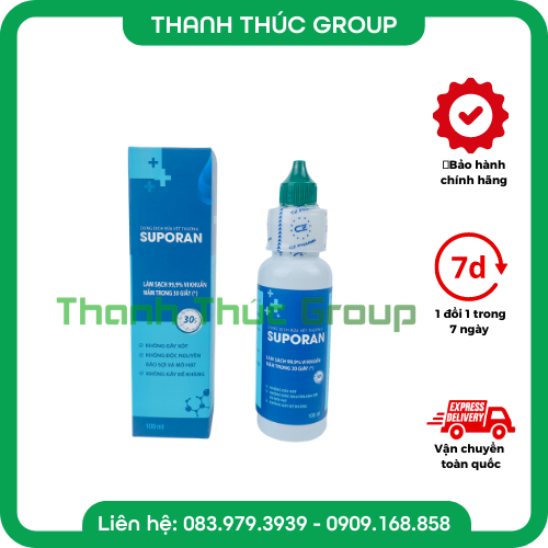 Dung Dịch Rửa Vết Thương SUPORAN