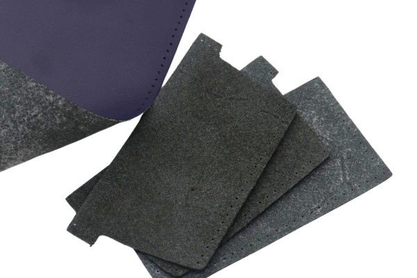 Phôi Làm ví da handmade đã lạng mỏng và đục lỗ sẵn