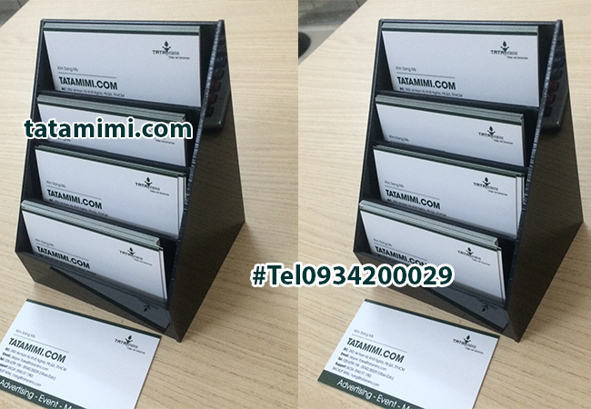 Nhận gia công kệ mica để card