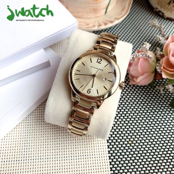 ĐỒNG HỒ NỮ BURBERRY QUARTZ BU10109 DÂY KIM LOẠI